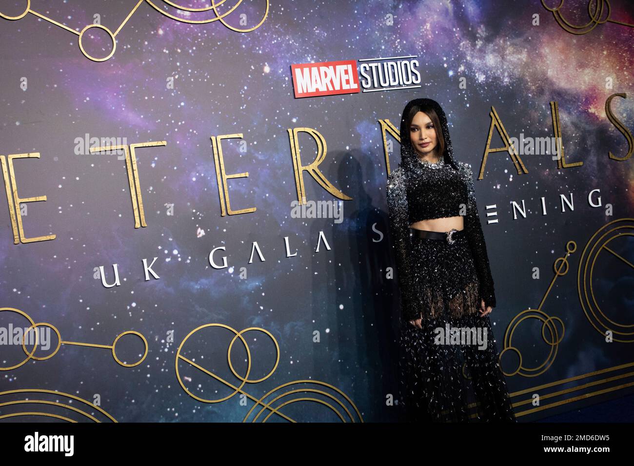 Gemma Chan poses for photographers upon arrival at the premiere of the ...