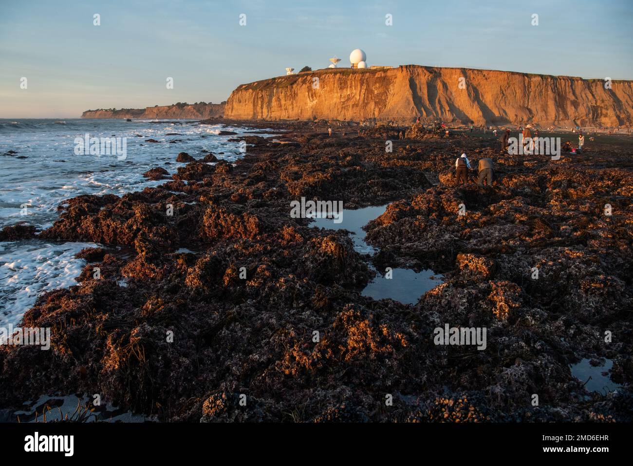 Pillar point bluff in the San Francisco bay area of California is a ...