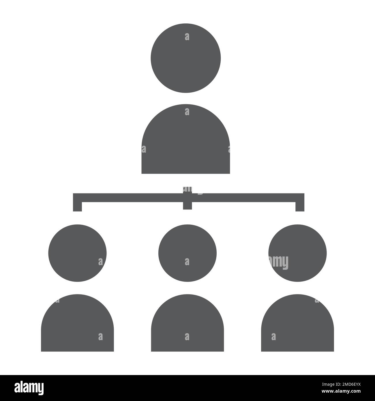 Leadership glyph icon, development and business, leader sign vector ...