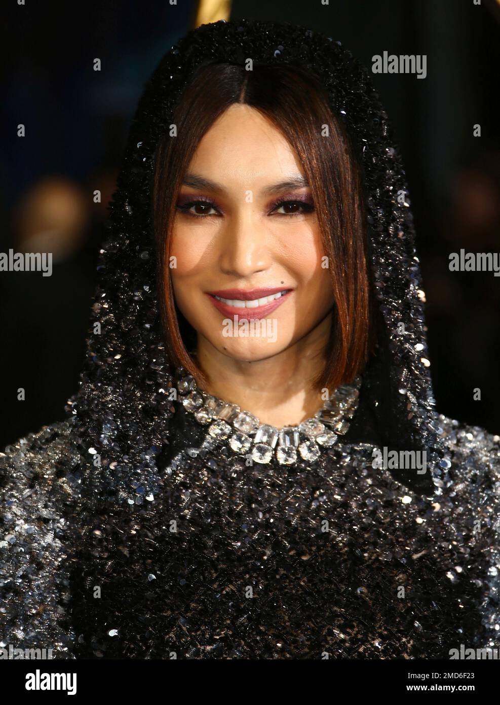 Gemma Chan poses for photographers upon arrival at the premiere of the ...