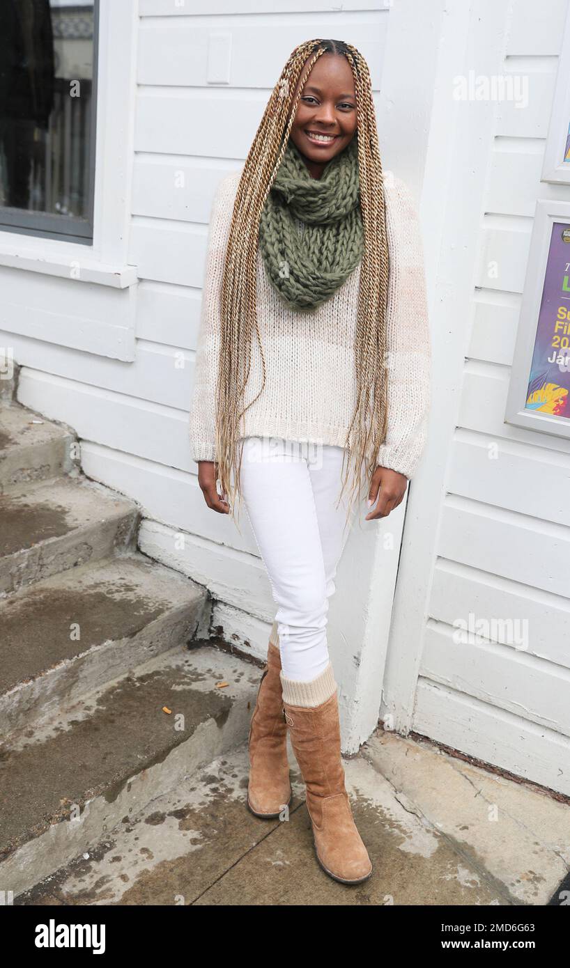 Executive Producer Gabby Shepard poses to promote the film "Landscape ...