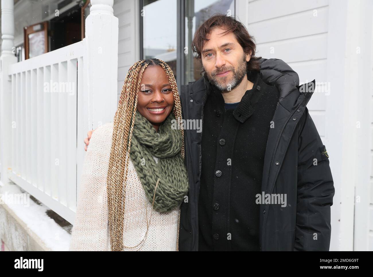 Executive producer Gabby Shepard, left, and producer Jeremy Kleiner ...