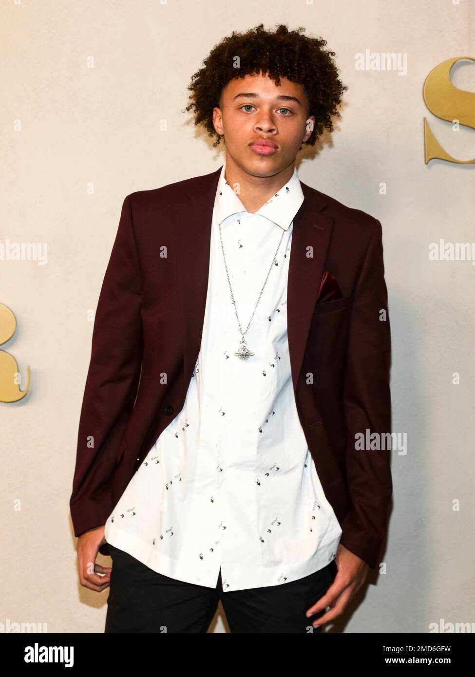 Elijah Jacob attends the Apple TV+ series premiere of "Swagger" at the Brooklyn Academy of Music ...