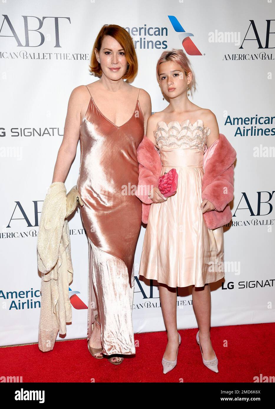 Molly Ringwald, left, and daughter Adele Gianopoulos attend the ...