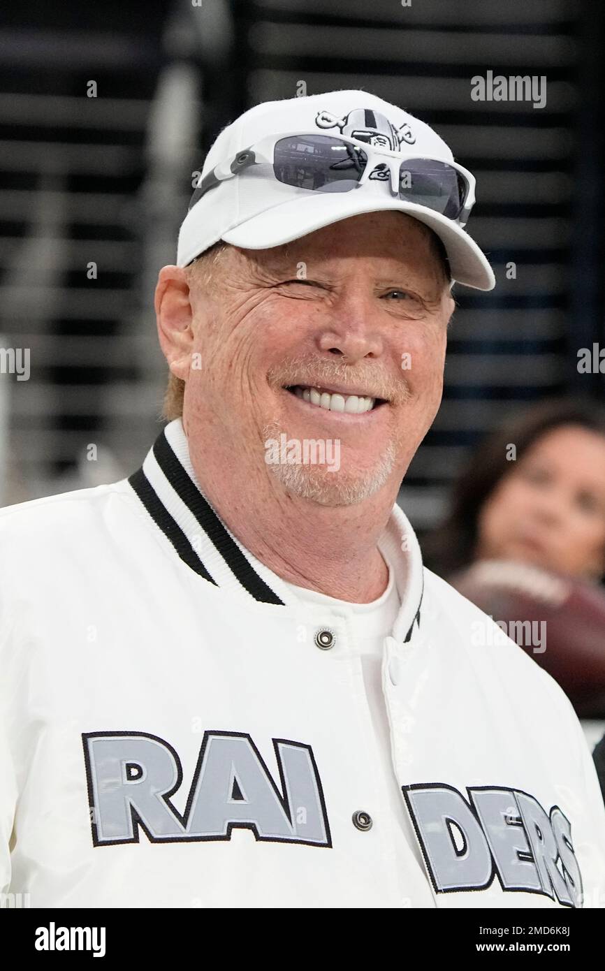 Las Vegas Raiders owner Mark Davis during the second half of an NFL ...