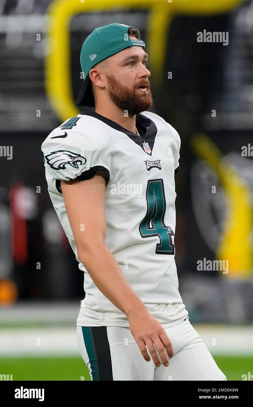 Philadelphia Eagles kicker Jake Elliott (4) during the second half of ...