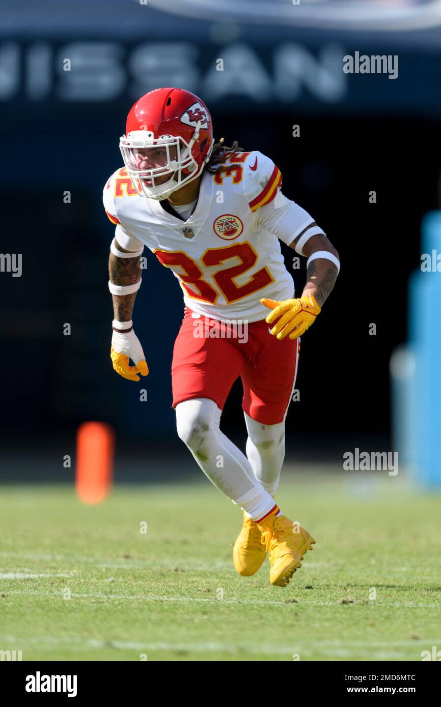 Kansas City Chiefs free safety Tyrann Mathieu (32) plays in an NFL ...