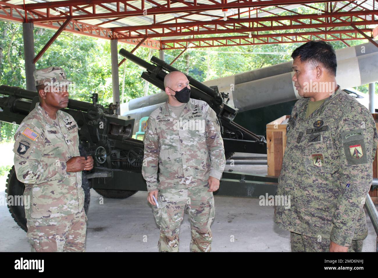 The Deputy Commanding Officer of the 8th Theater Sustainment Command (TSC), Col. Tracy Lanier ...
