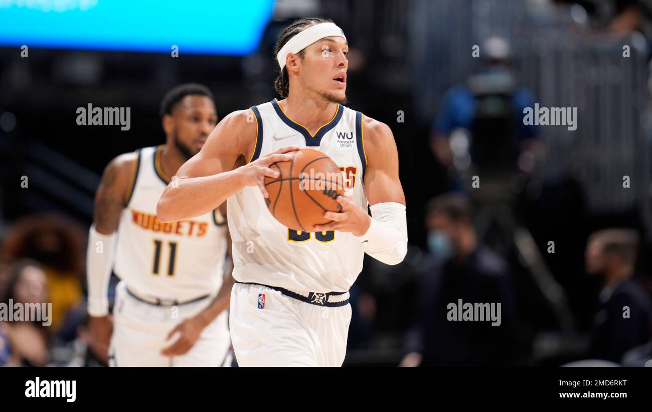 Denver Nuggets forward Aaron Gordon (50) in the first half of an NBA ...