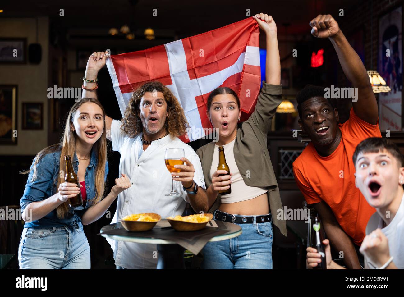 Danish people smiling group hi-res stock photography and images - Alamy