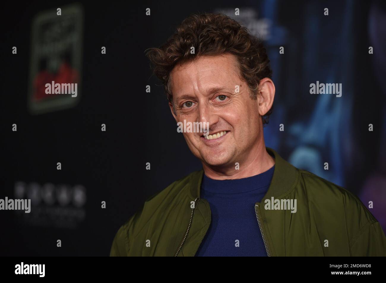 Alex Winter arrives at the premiere of "Last Night in Soho" on Monday ...