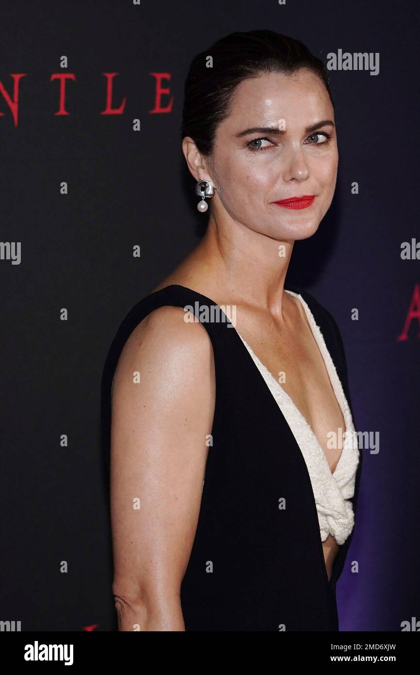 Keri Russell attends a screening of "Antlers" at Regal Essex Crossing ...