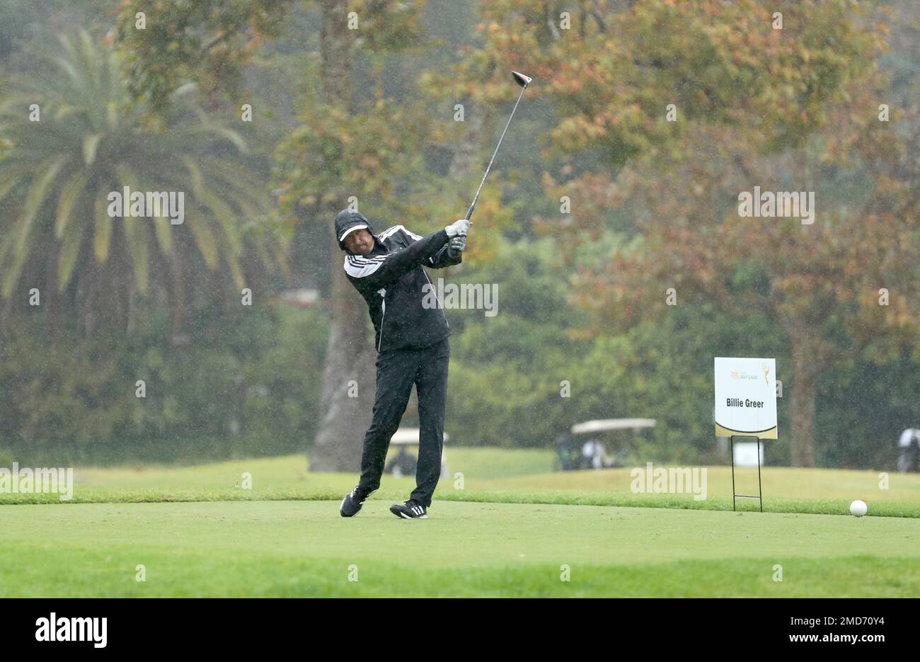 Jesse Orosco plays in the 2021 Emmys Golf Classic at The Riviera ...