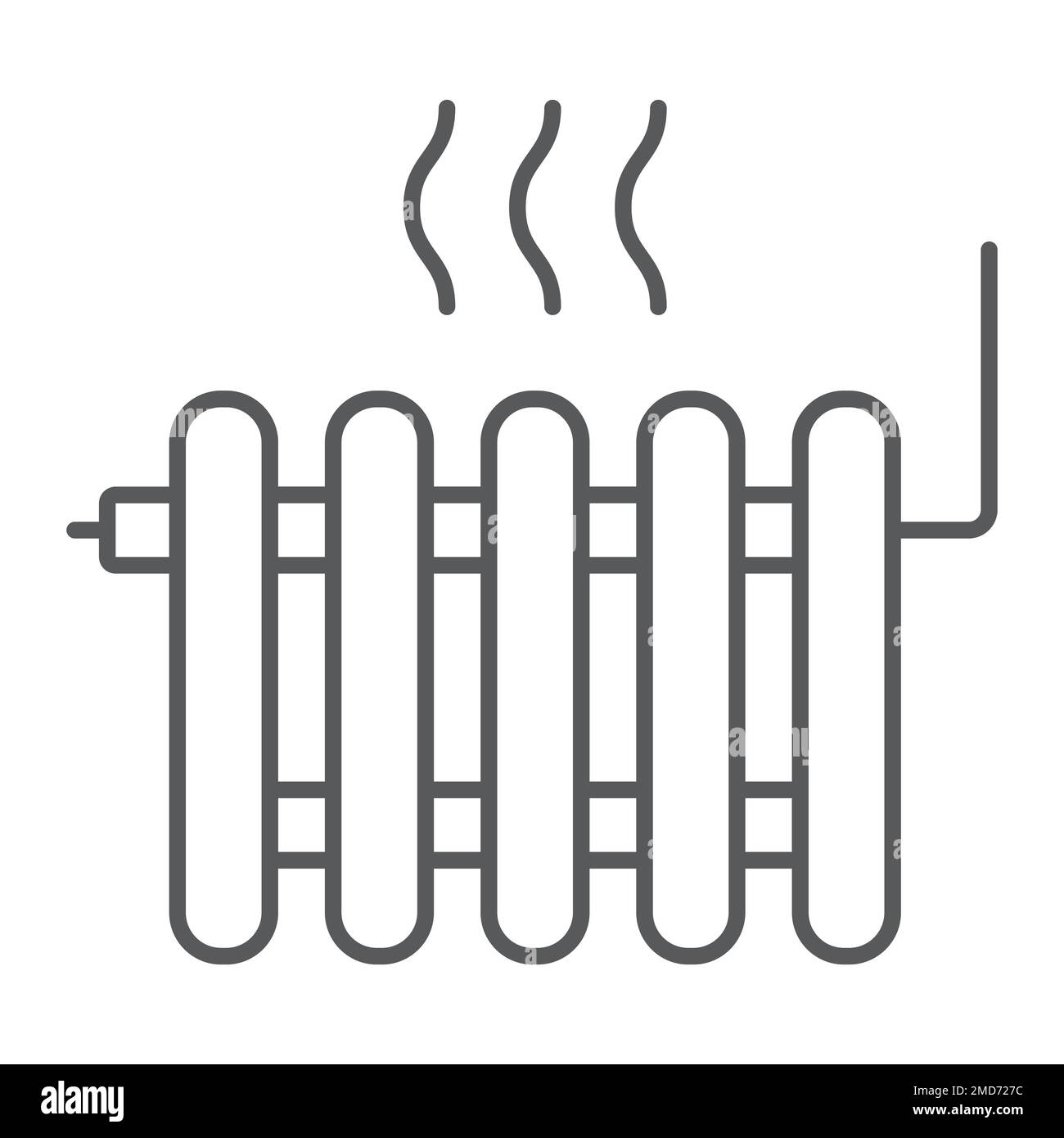 Old heating radiator Stock Vector Images - Alamy