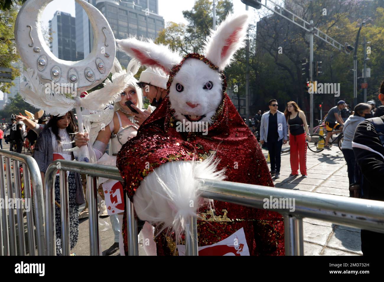 Mexico City, Mexico. 22nd Jan, 2023. Sixth Chinese New Year Costume ...