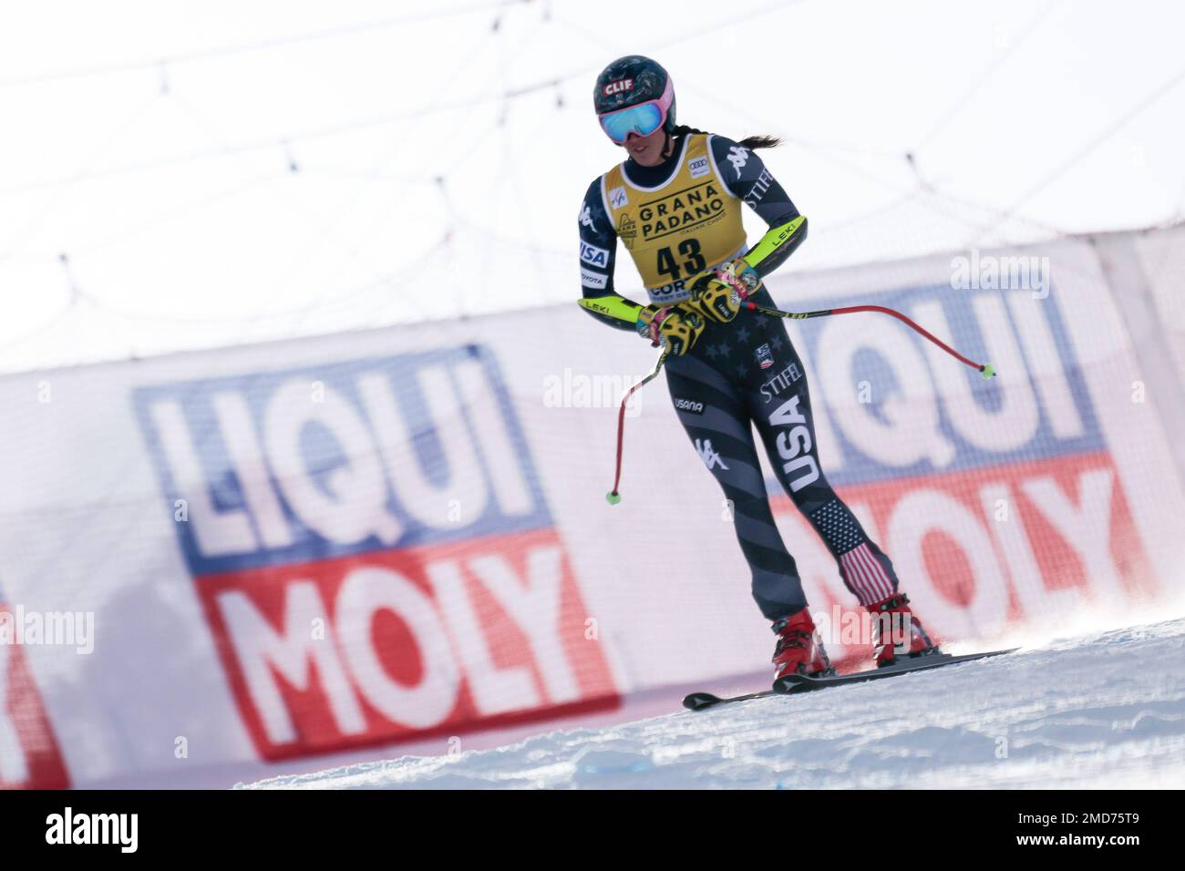 Olympia delle Tofane, Cortina d’Ampezzo, Italy, January 22, 2023 ...