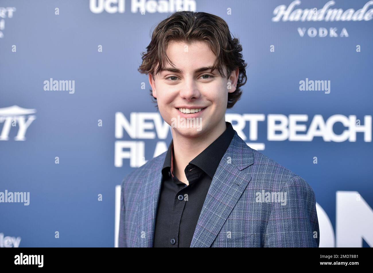 Carson MacCormac arrives at the Newport Beach Film Festival 2021 ...