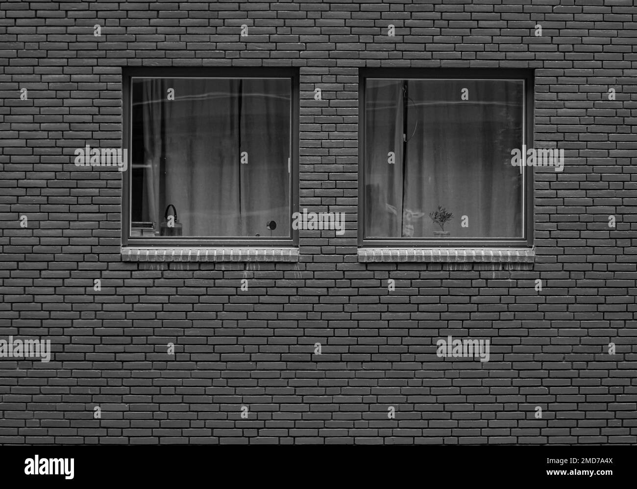 a close up of a brick building Stock Photo - Alamy