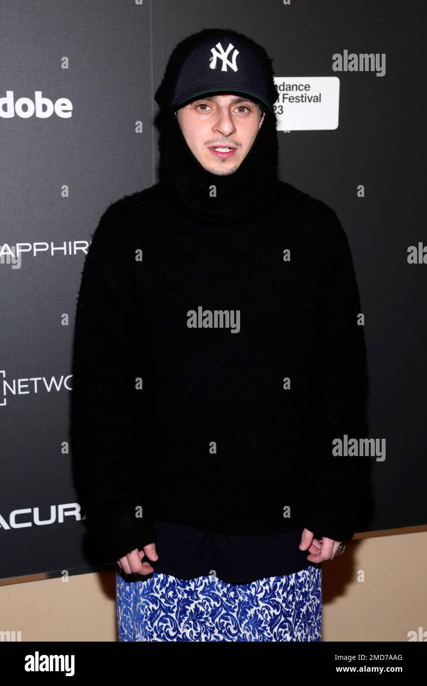 Moises Arias attends the premiere of "Divinity" at the Egyptian Theatre ...