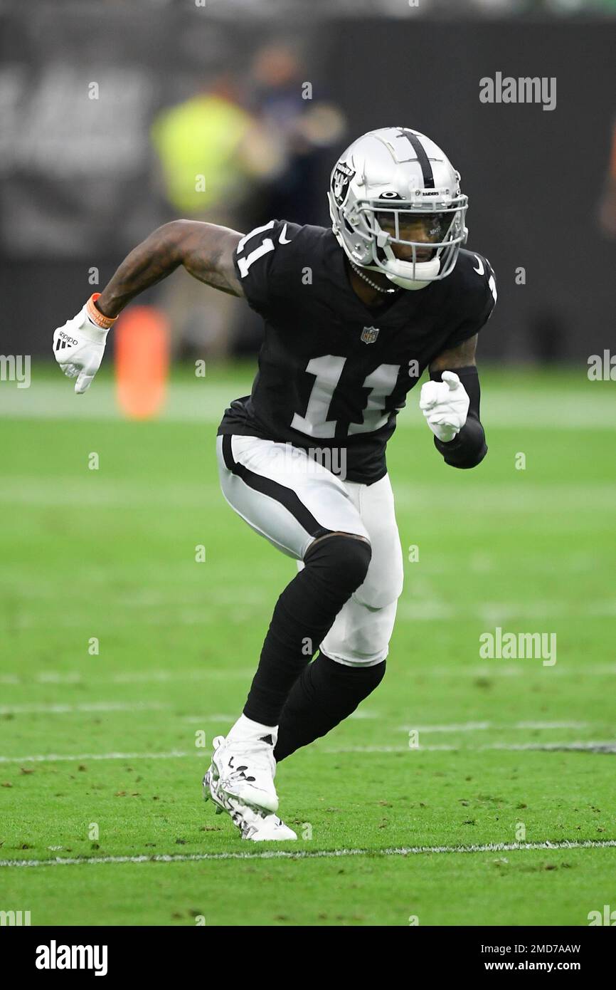 Las Vegas Raiders wide receiver Henry Ruggs III (11) plays during an ...