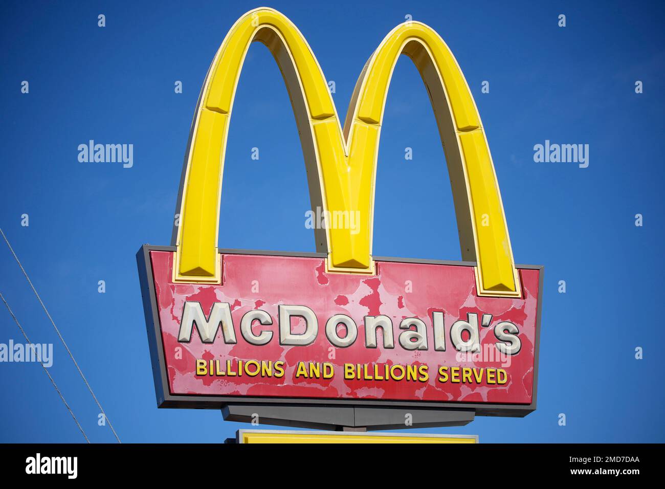 Hold For Biz—In this Sunday, Oct. 24, 2021, a sign with the company ...