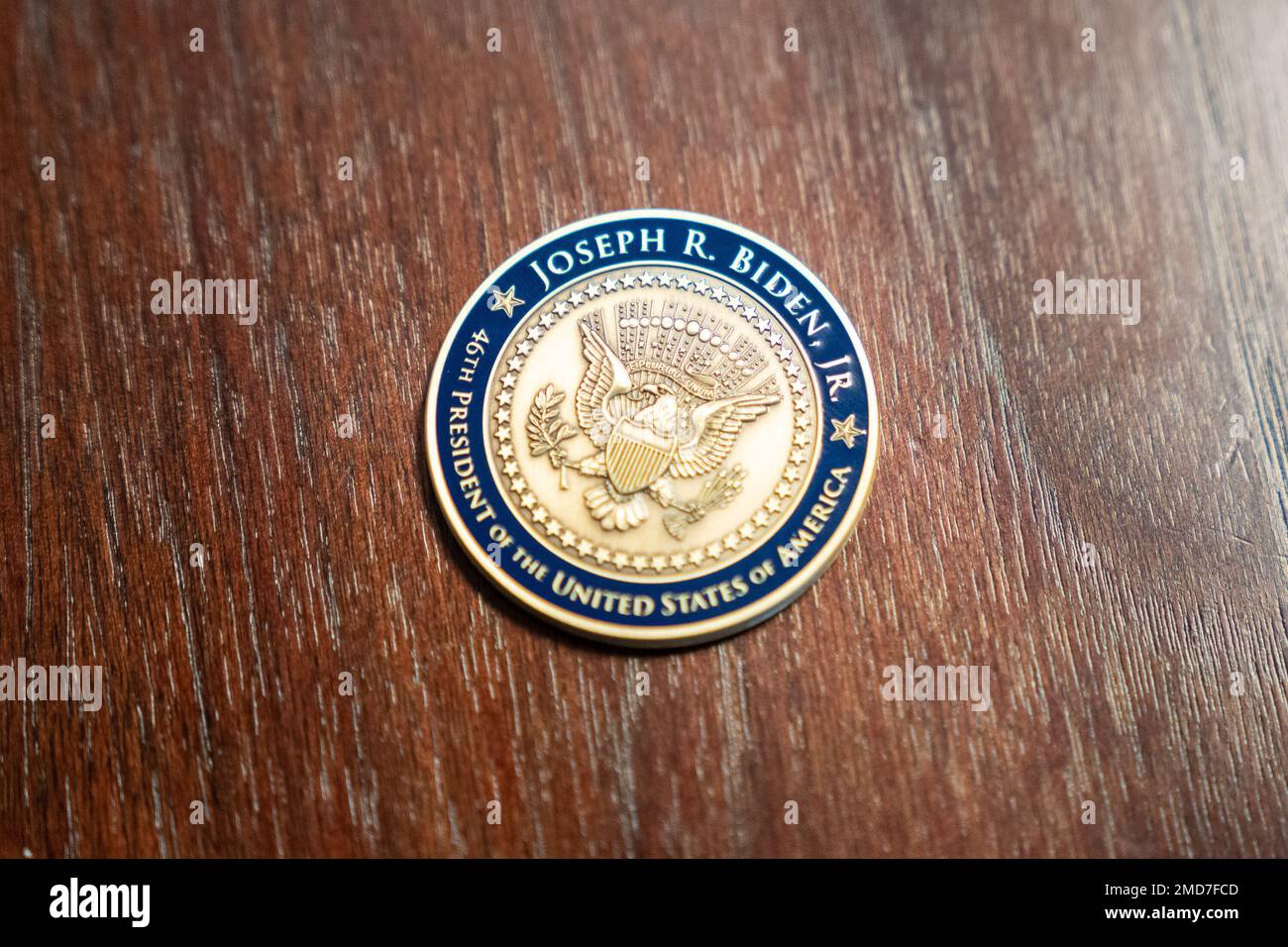 Reportage: A September 11 commemorative Challenge Coin is seen Friday ...