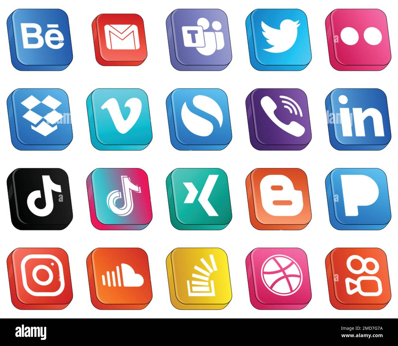 3d microsoft logo Stock Vector Images - Alamy