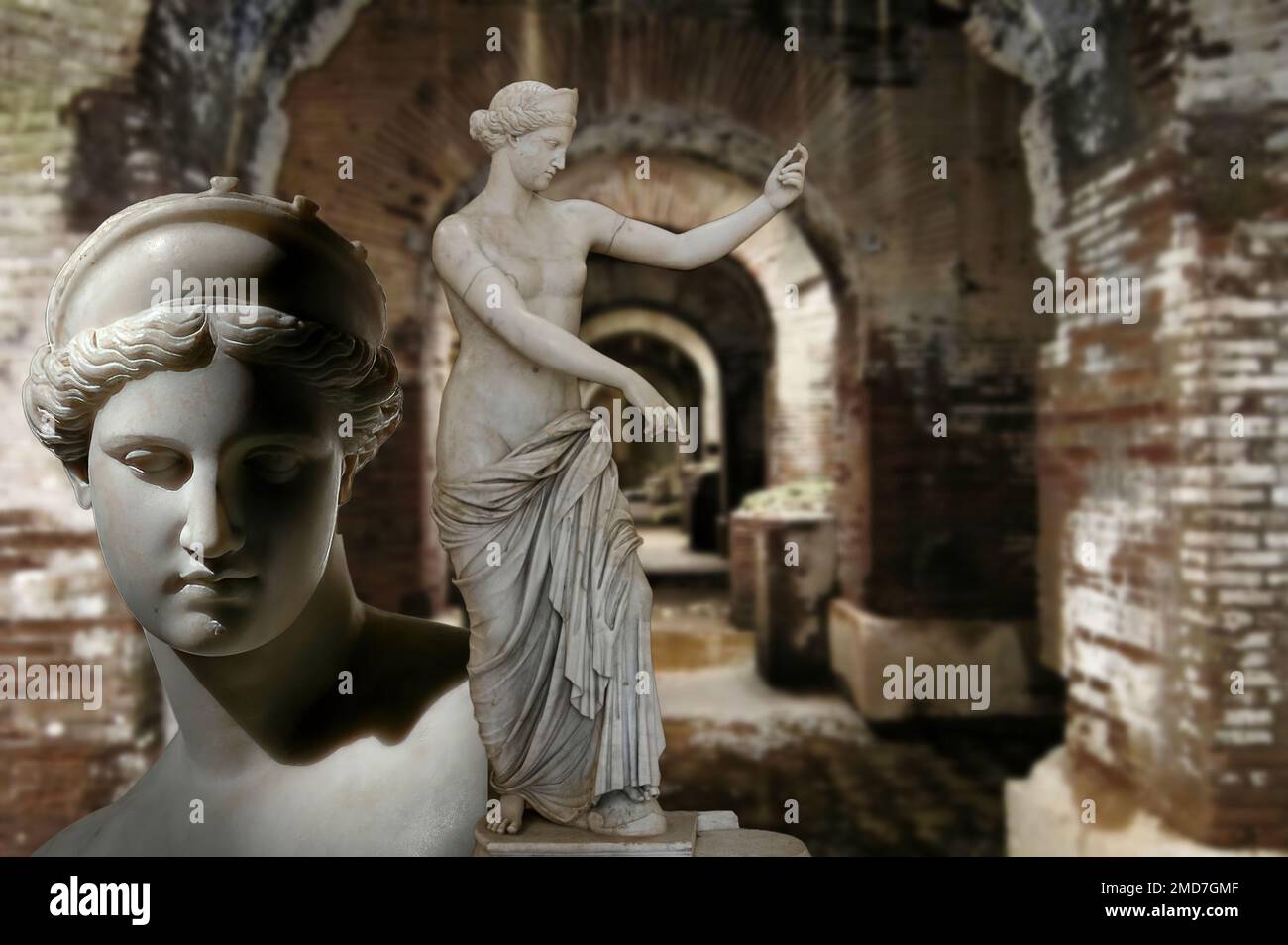 Ancient Spartacus Statues