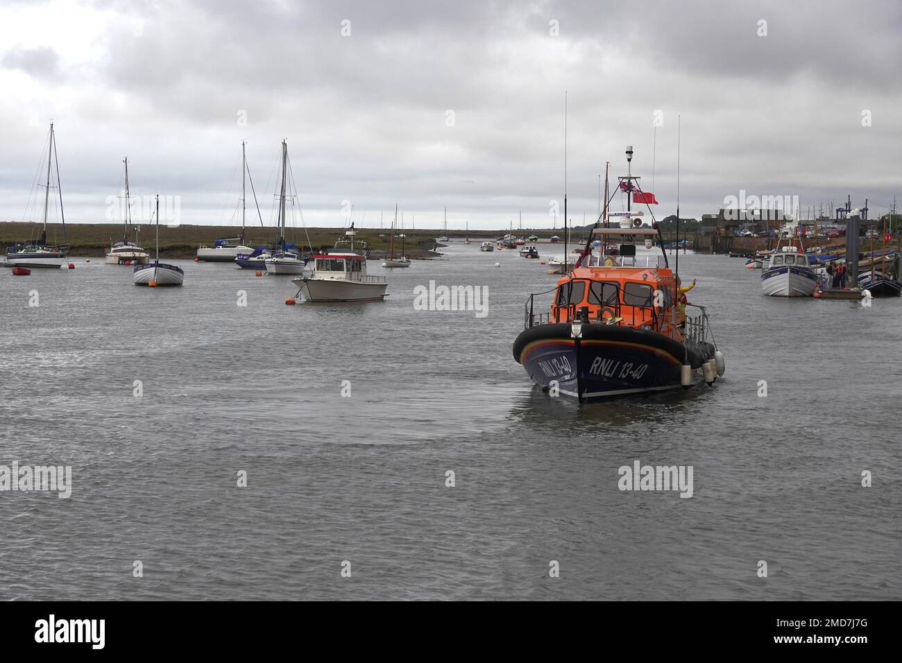 The RNLI, Royal National Lifeboat Institution, lifeboat Eric's Legend ...