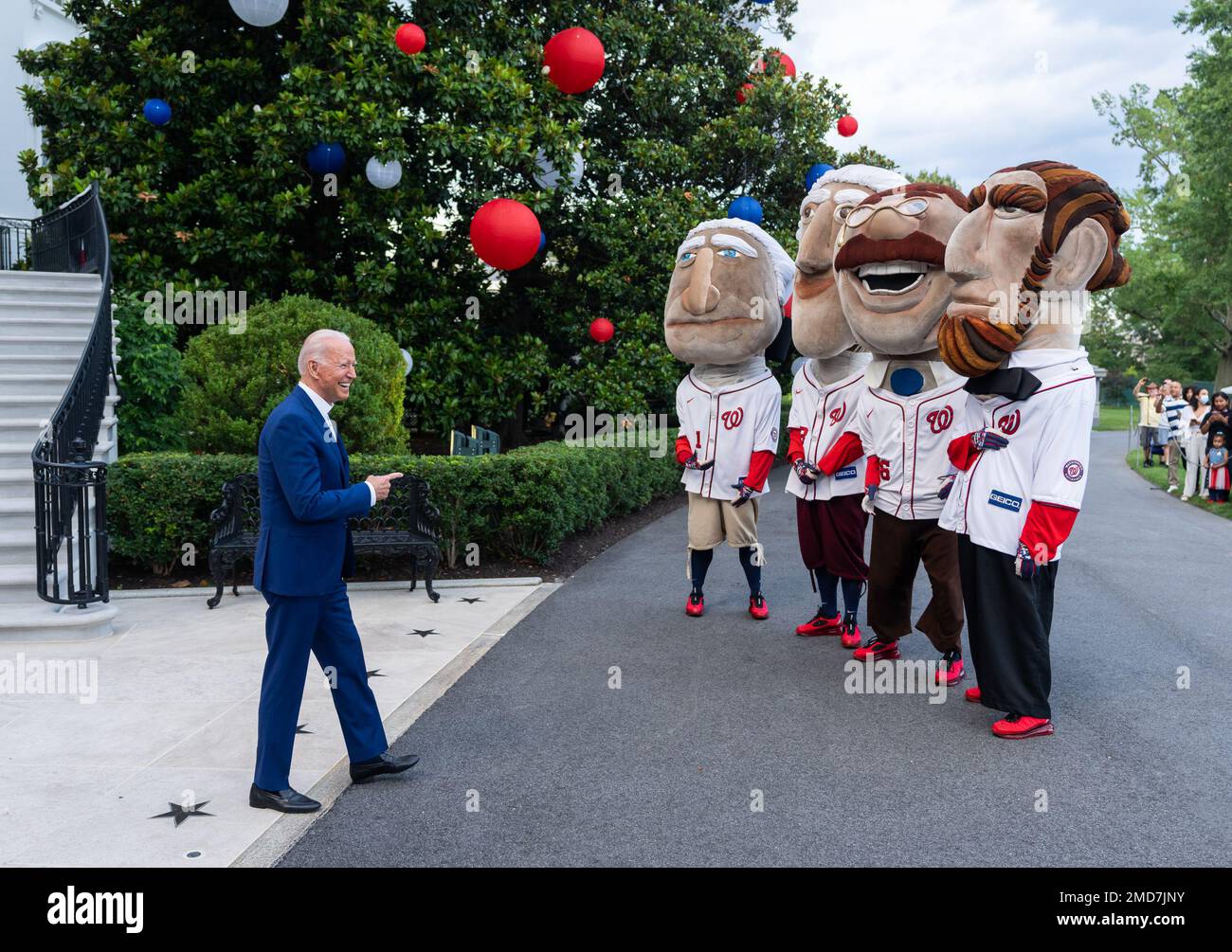 Washington nationals racing presidents hi-res stock photography and ...