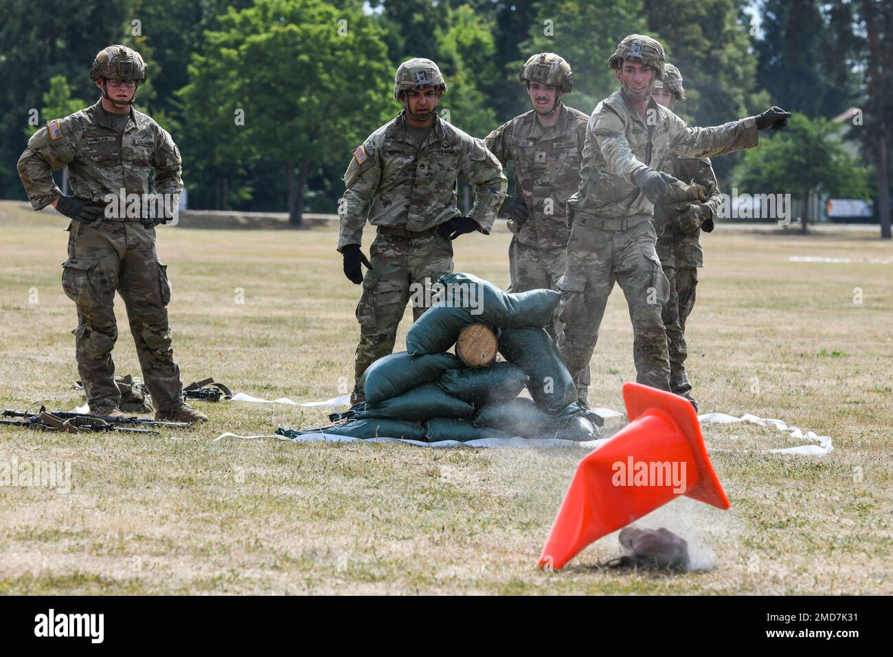 U.S. Soldiers assigned to units from 7th Army Training Command (7ATC ...