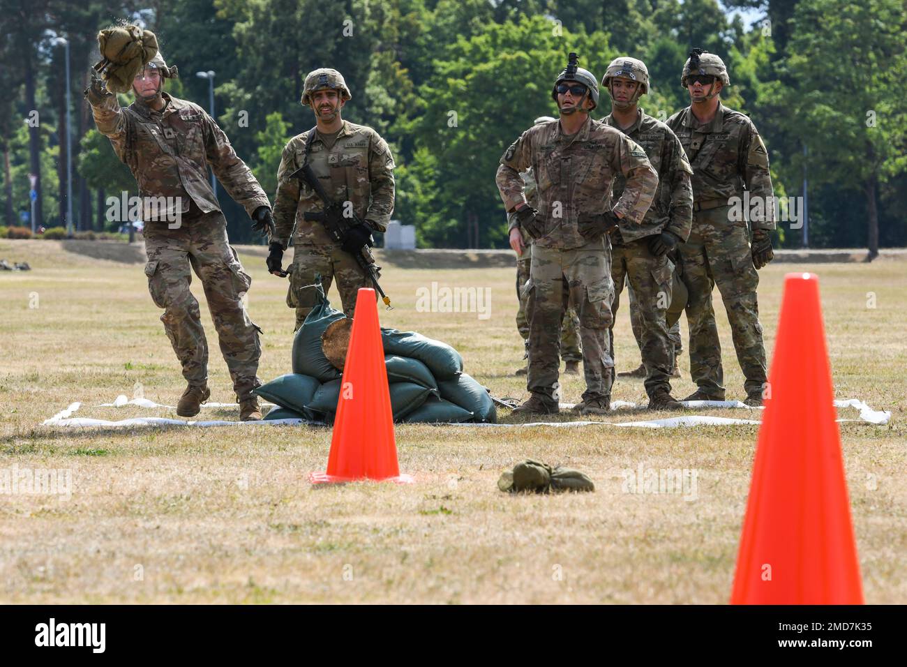 U.S. Soldiers assigned to units from 7th Army Training Command (7ATC ...