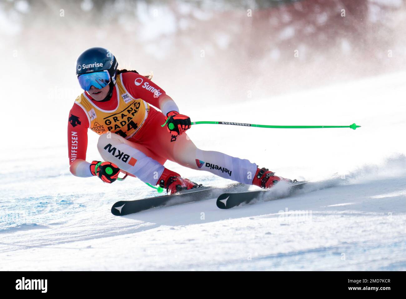 Olympia delle Tofane, Cortina d’Ampezzo, Italy, January 22, 2023 ...