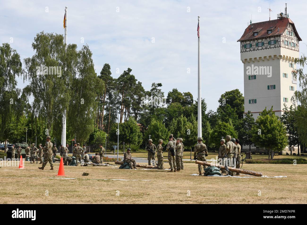 U.S. Soldiers assigned to units from 7th Army Training Command (7ATC ...