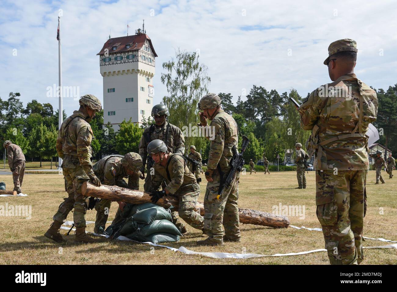 U.S. Soldiers assigned to units from 7th Army Training Command (7ATC ...