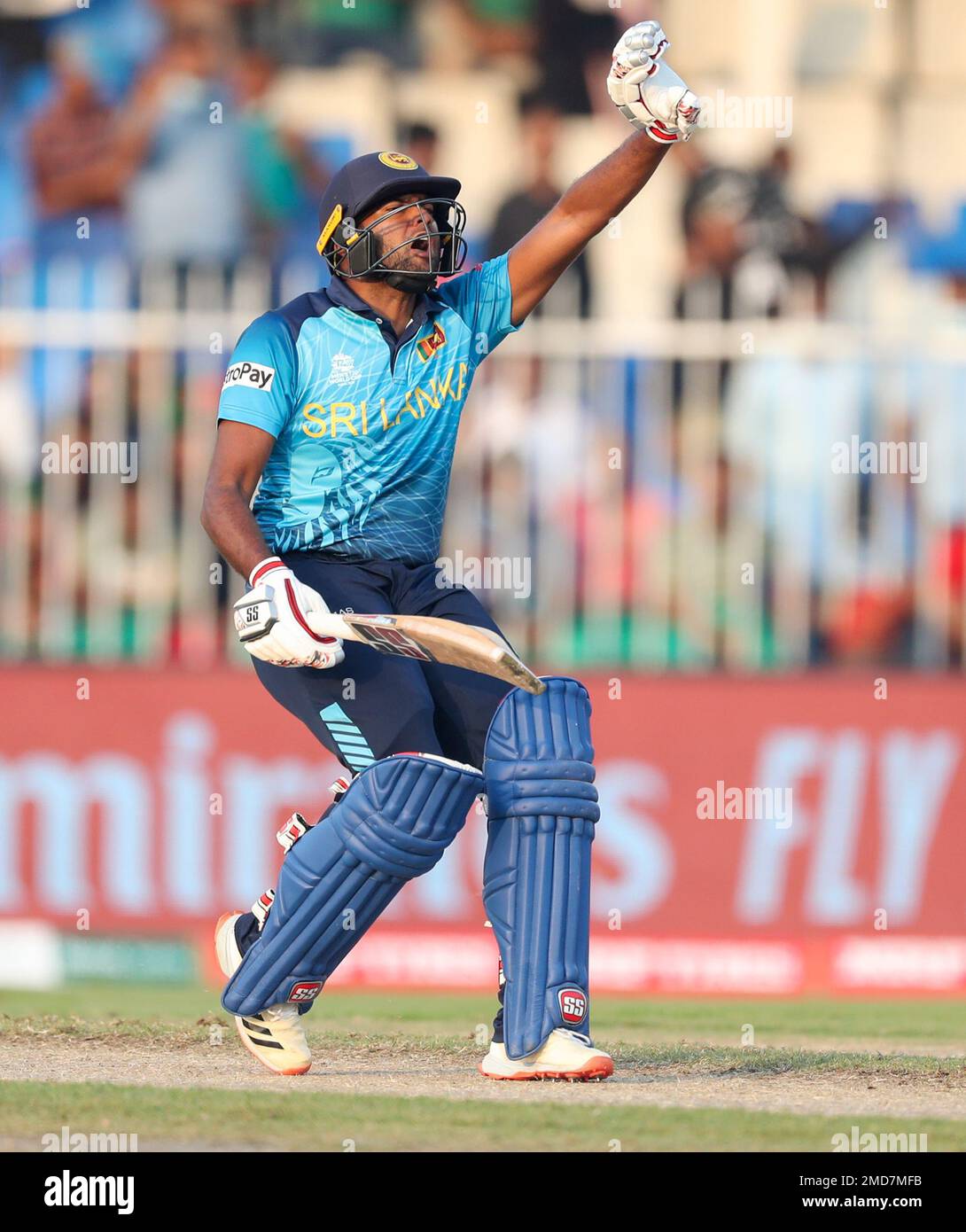 Sri Lanka's Bhanuka Rajapaksa gestures during the Cricket Twenty20 ...