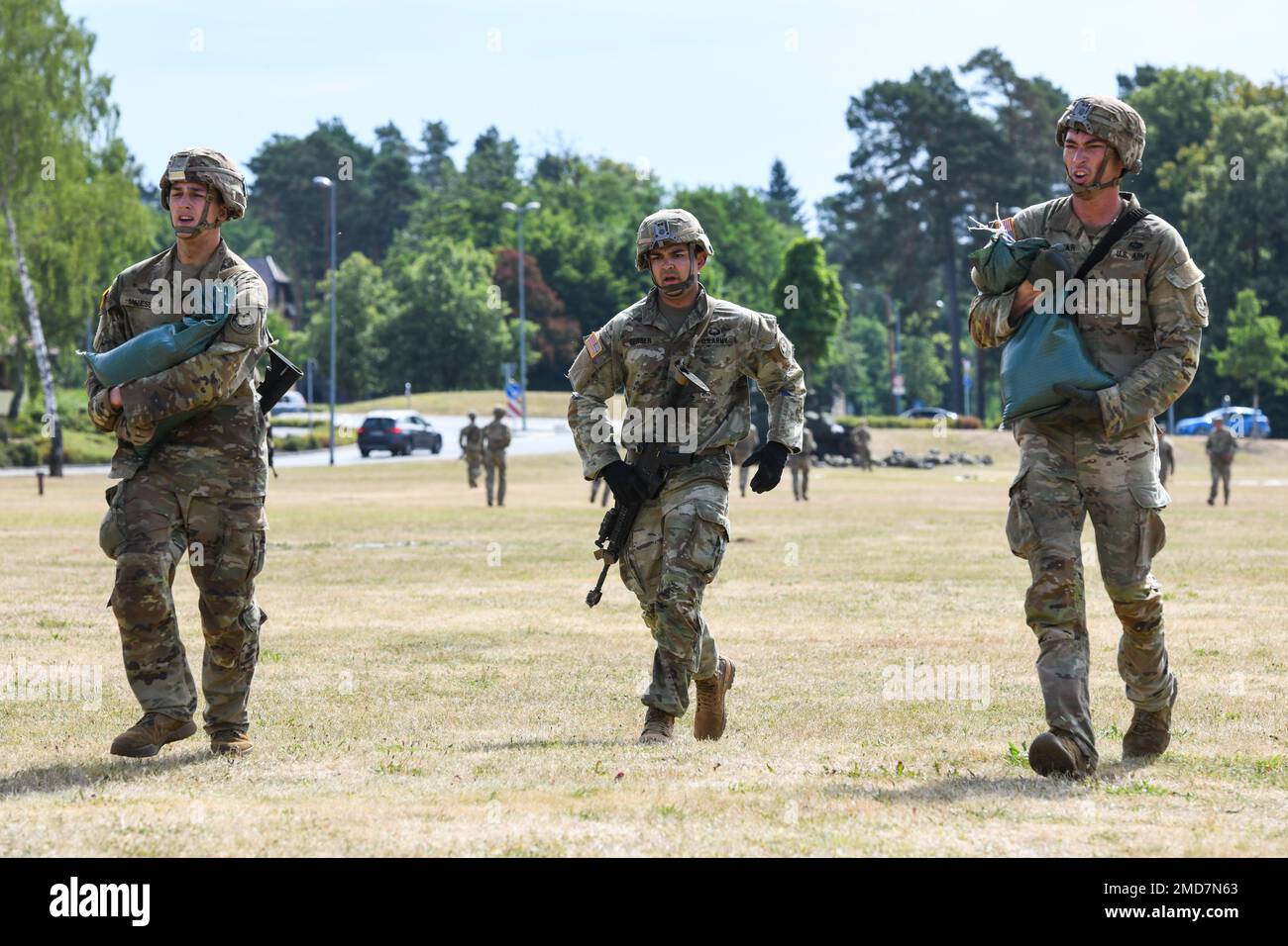 U.S. Soldiers assigned to units from 7th Army Training Command (7ATC ...