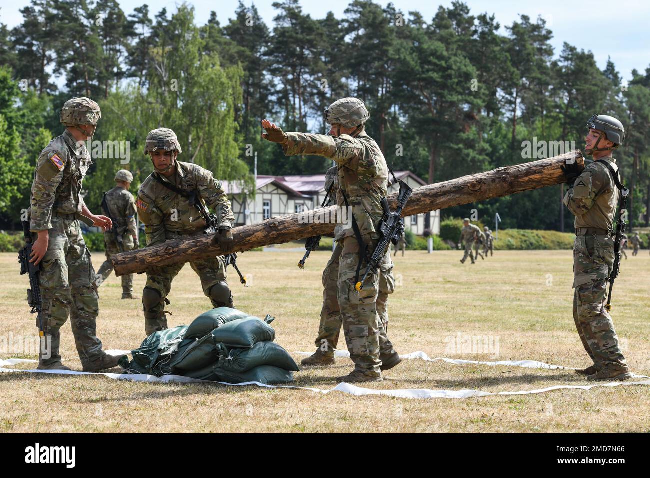U.S. Soldiers assigned to units from 7th Army Training Command (7ATC ...