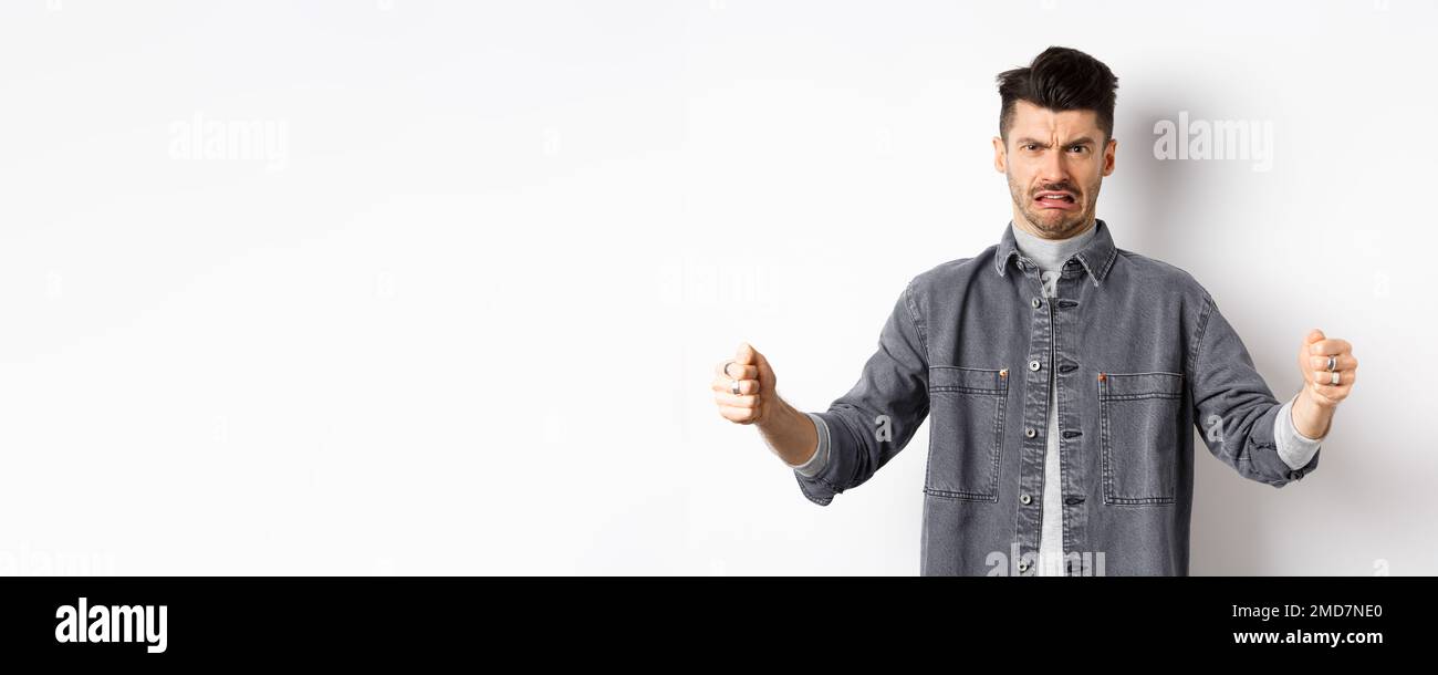 Male talking disgusting hi-res stock photography and images - Alamy