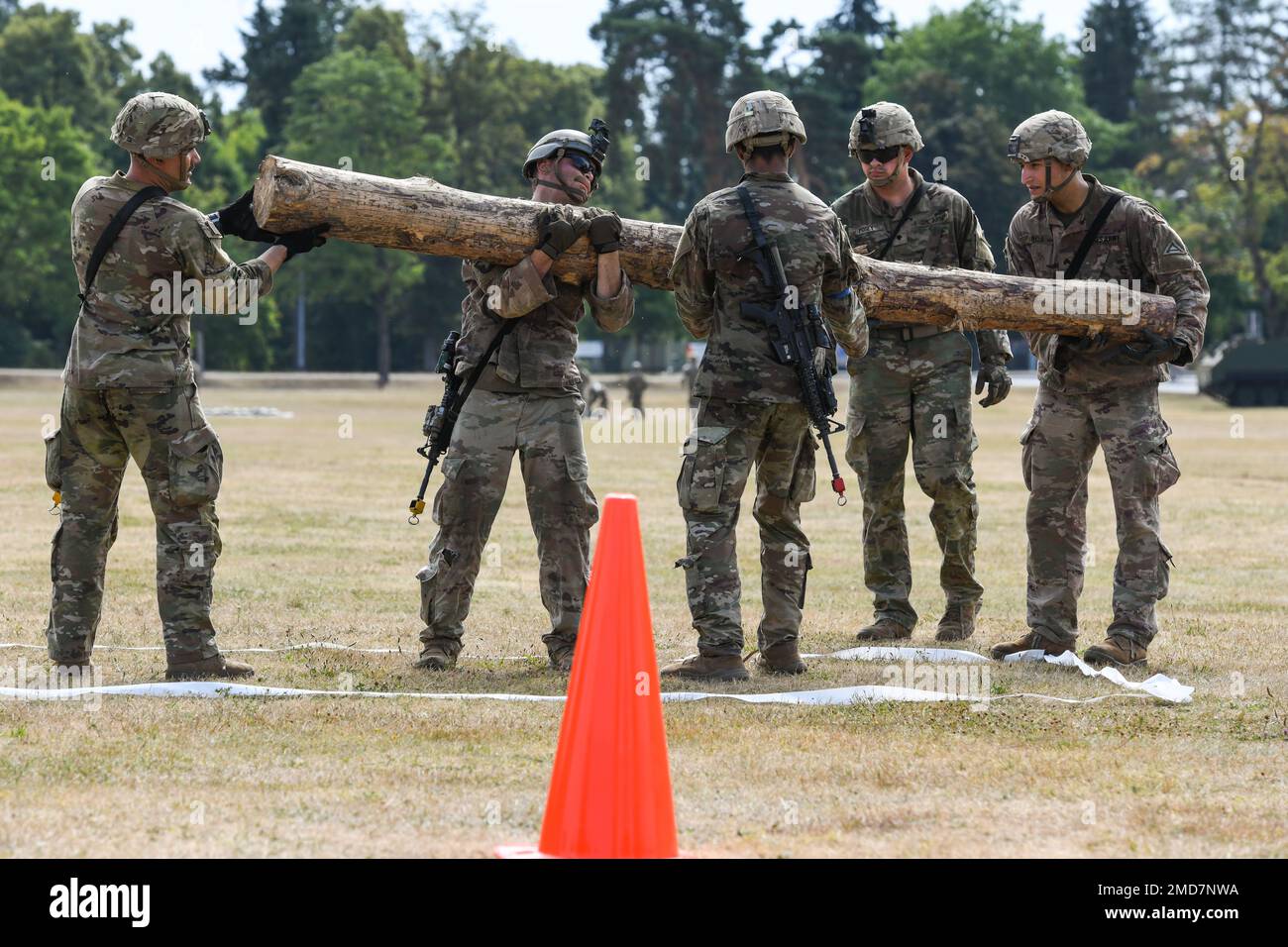 U.S. Soldiers assigned to units from 7th Army Training Command (7ATC ...