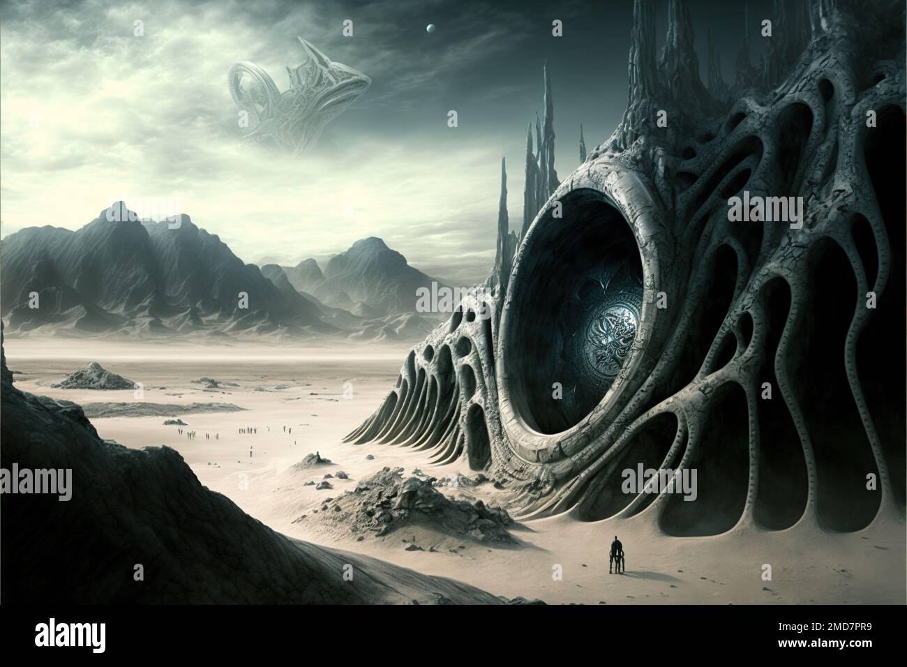 Sci fi planet scene hi-res stock photography and images - Alamy