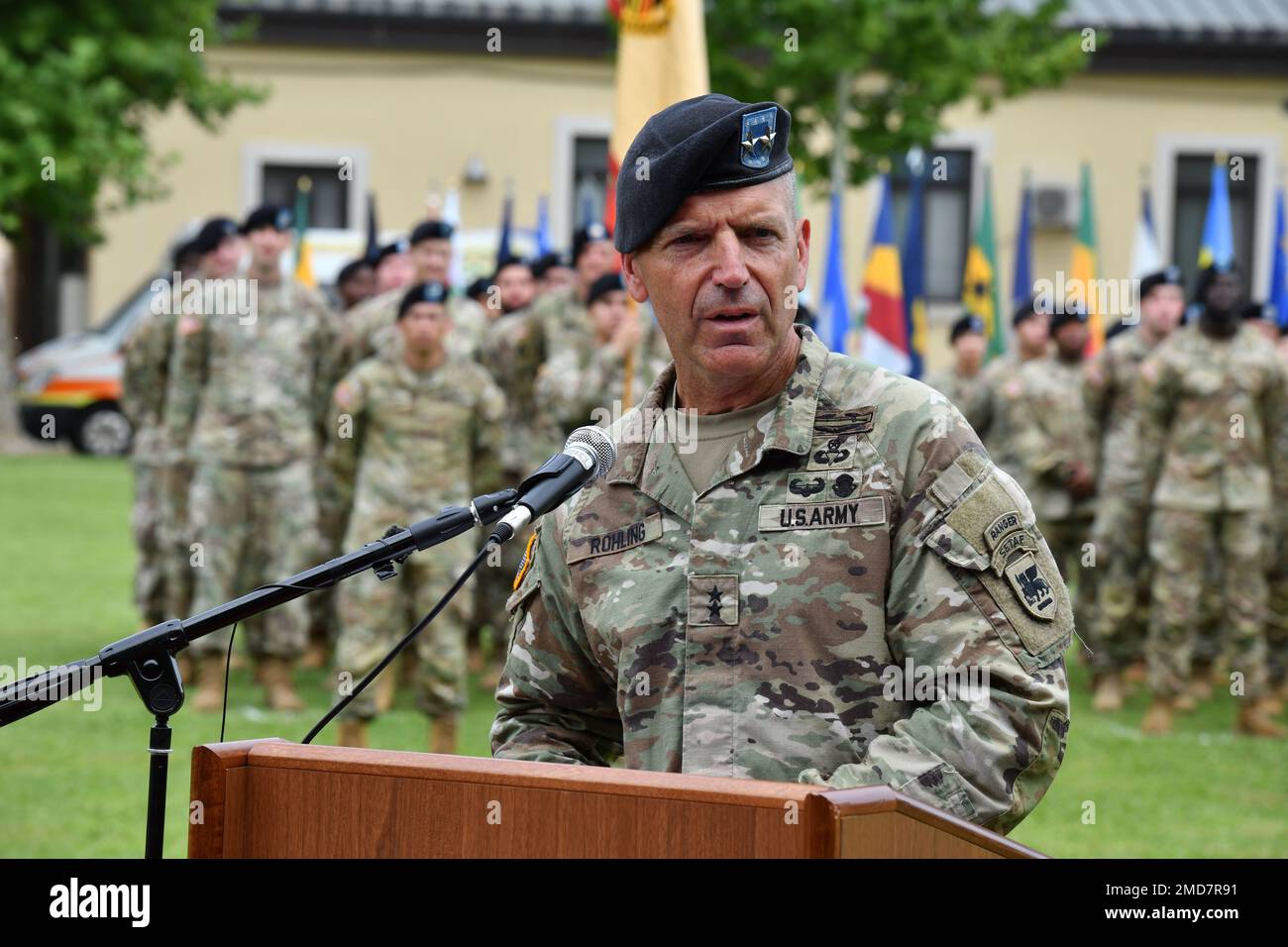 Maj. Gen. Andrew M. Rohling, U.S. Army Southern European Task Force ...