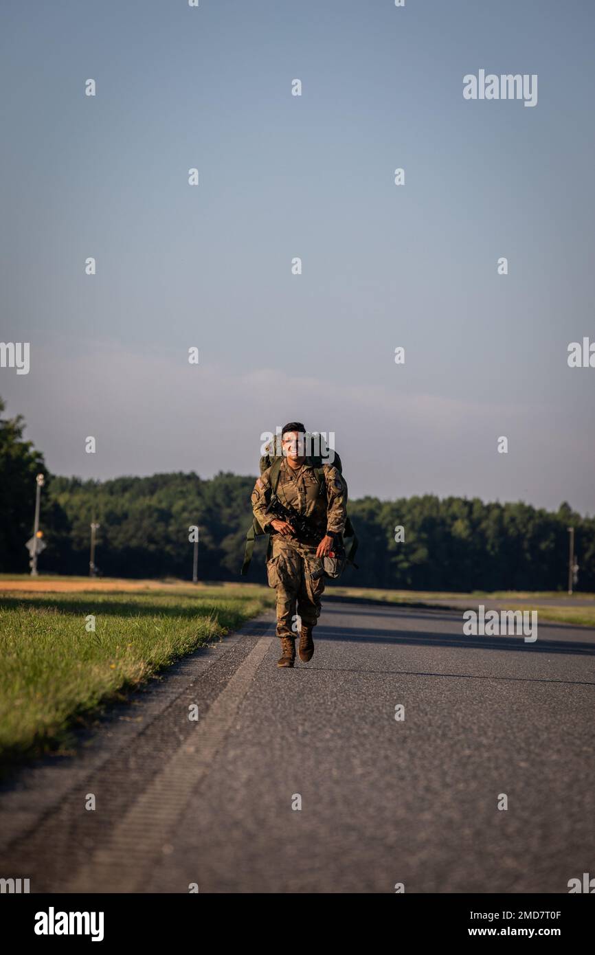 Cpt. John Litner with 48th Chemical Brigade pictured while competing to ...