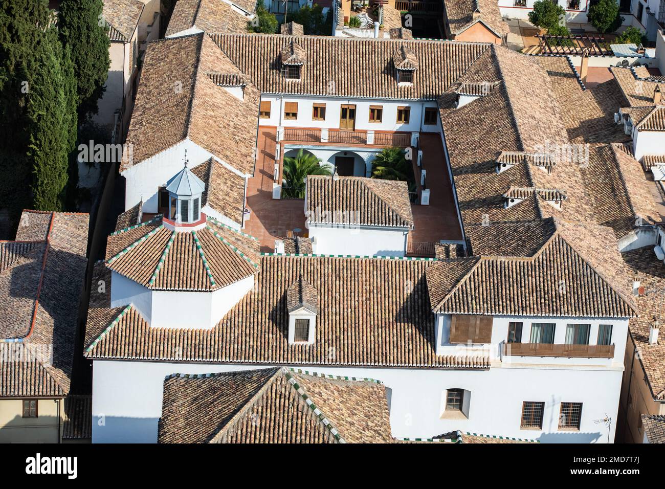 Granada, Spain - October 12, 2021: Architectural details of the ...