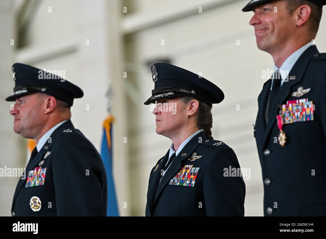 U.S. Air Force Maj. Gen. Kenneth Bibb Jr., 18th Air Force commander ...