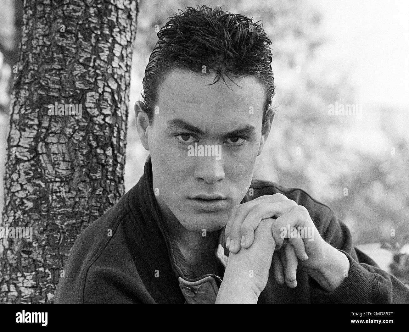 FILE - In this Jan. 30, 1986, file photo, actor Brandon Lee, son of the ...