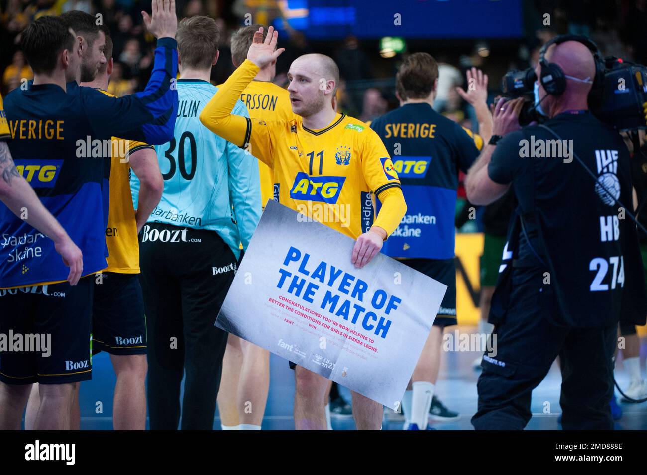Gothenburg, Sweden. 22nd Jan 2023. Daniel Pettersson of Sweden ...