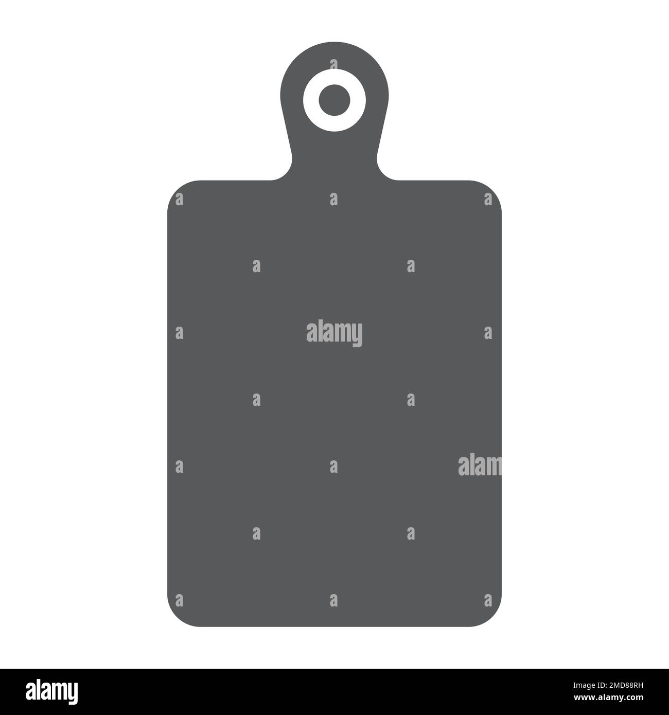 Cutting board glyph icon, kitchen and cooking, chopping board sign ...