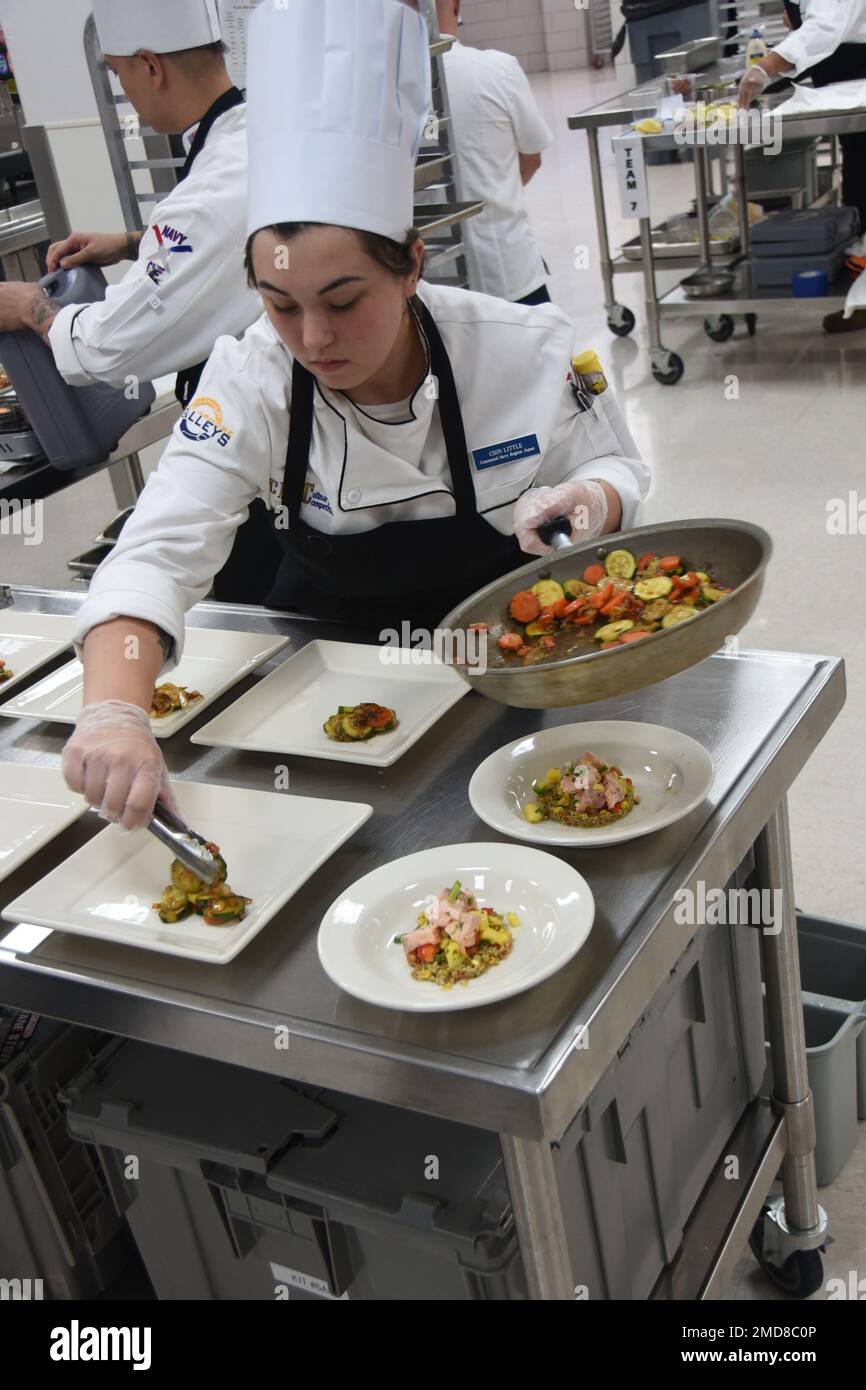 GREAT LAKES (July 14, 2022) Teams from Navy galleys throughout the ...