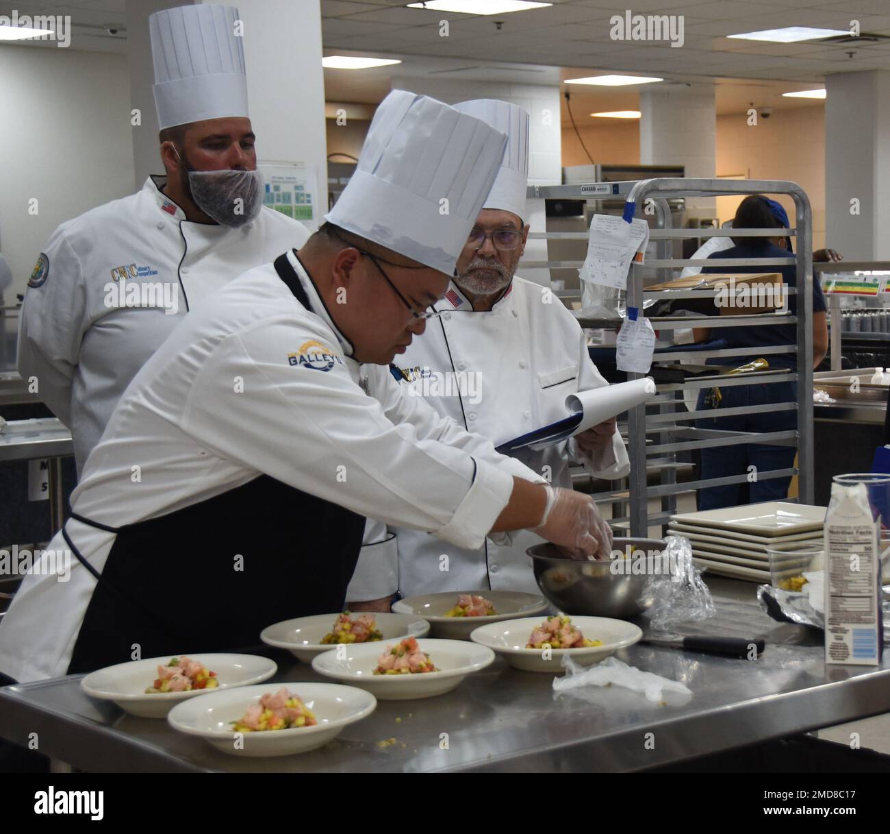 GREAT LAKES (July 14, 2022) Teams from Navy galleys throughout the ...